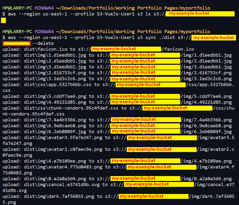 Hosting a Vue.js Single Page Application (SPA) on AWS Simple Storage Service (S3)